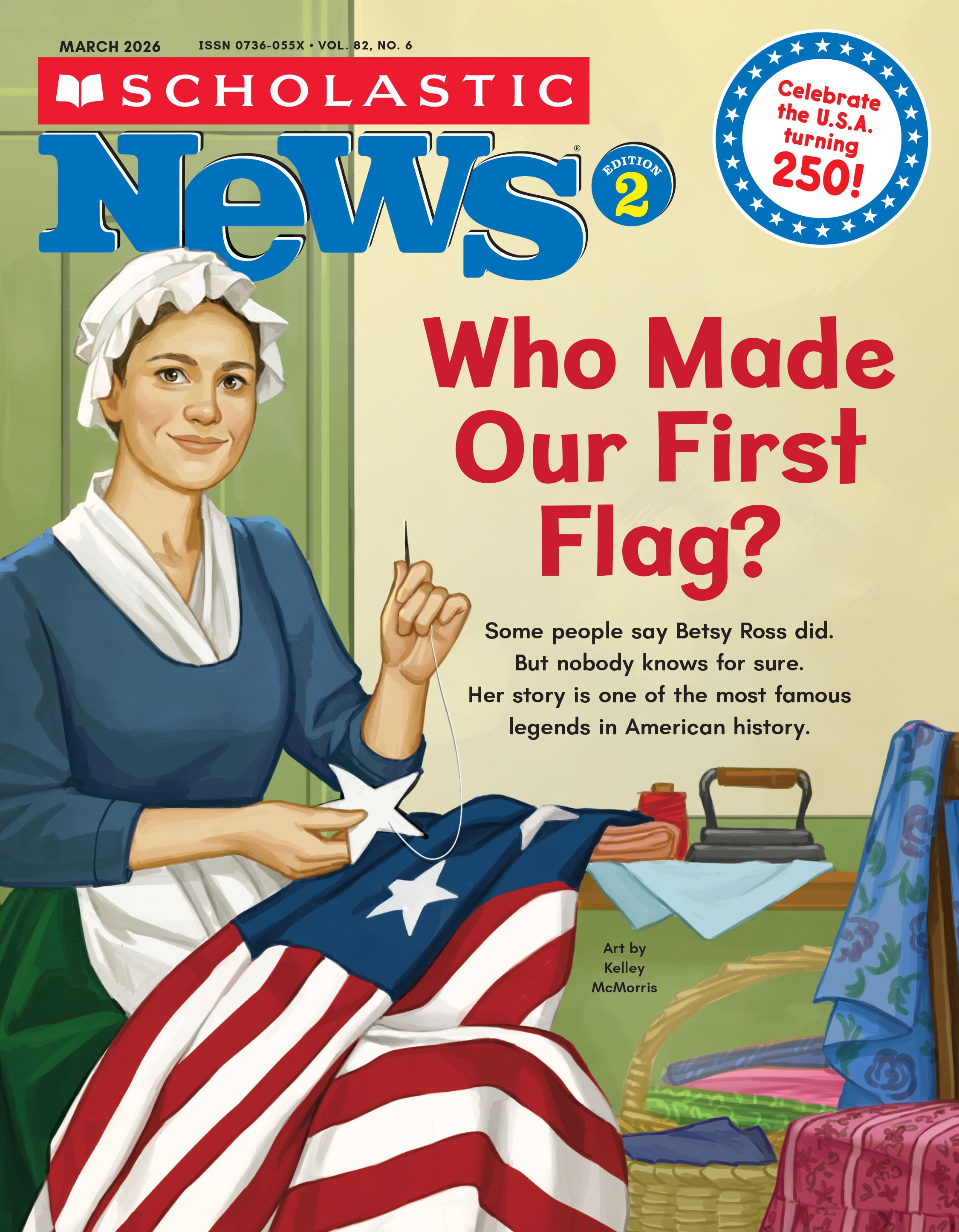 Who Made Our First Flag? - March 2026